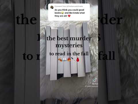The best murder mystery books to reed in fall ๐โ๏ธ๐