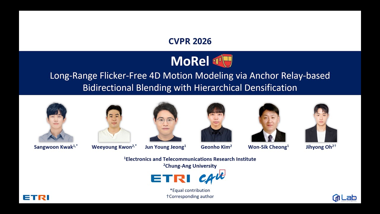 [CVPR 2026 Highlight] MoRel