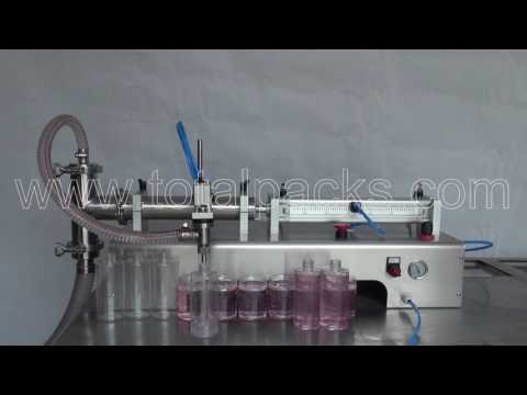FLL-150S Semi automatic Single Head Liquid Piston Filler for 50ml-500ml