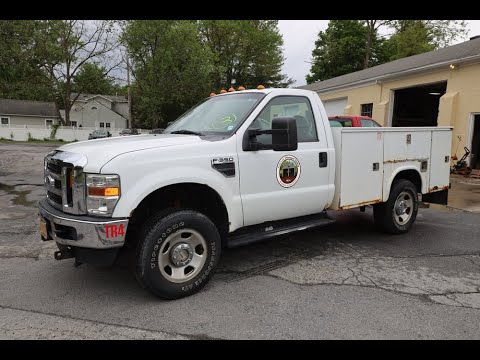 2009 Ford F-350 Super Duty XL Utility Truck For Sale at Auction