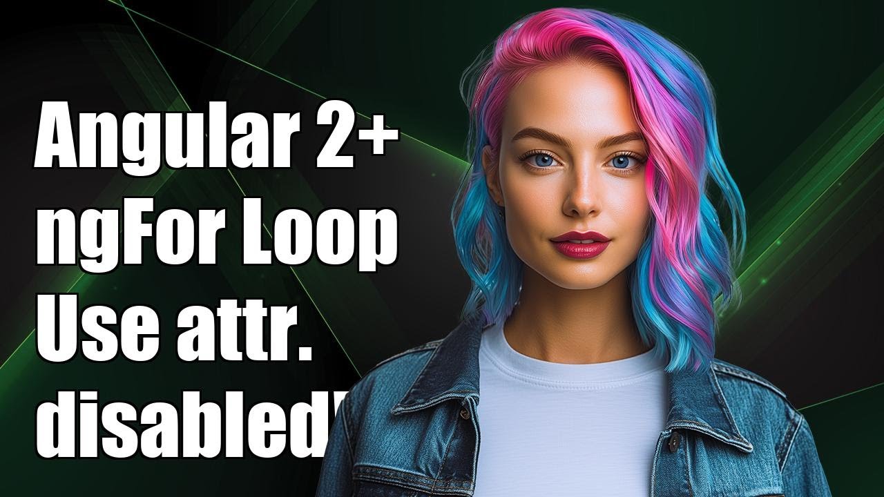 Angular 2+ ngFor Loop: How to Properly Use attr.disabled on Div Elements