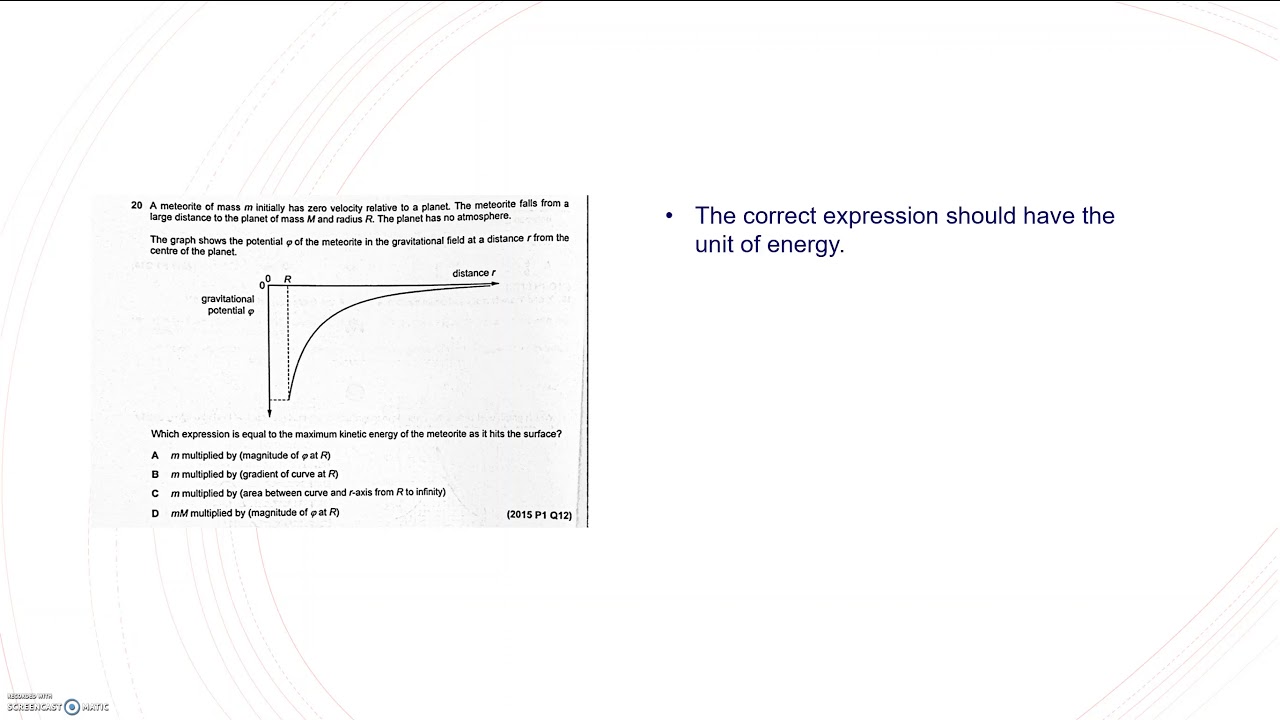Singapore A-level H2 Physics 2015 Paper 1 Q12