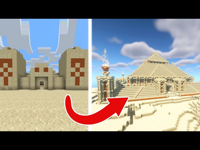 New Desert Temples | Better Structures Minecraft Data Pack