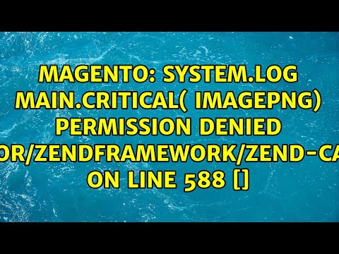 system.log main.CRITICAL( imagepng) Permission denied...