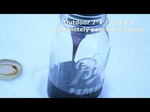 How Slow is Molasses in January? @ 7°F (3x slower)