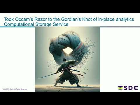 SNIA SDC 2024 - Computational Storage Services
