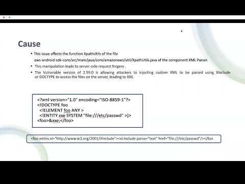 AWS SDK Vulnerability