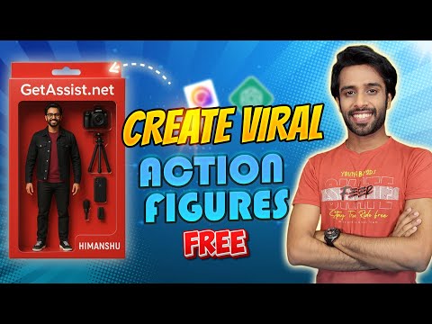 How to make Toy Action Figure using ChatGPT | AI Photo Video Trend Tutorial 🔥