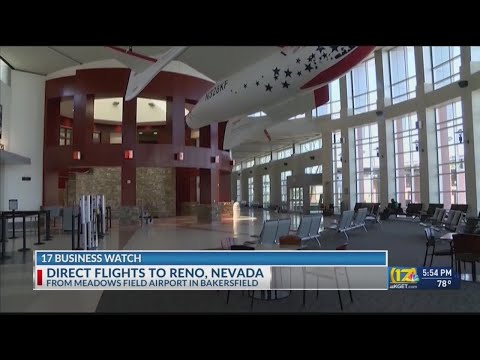 Reno-Tahoe flights take off from Bakersfield Airport