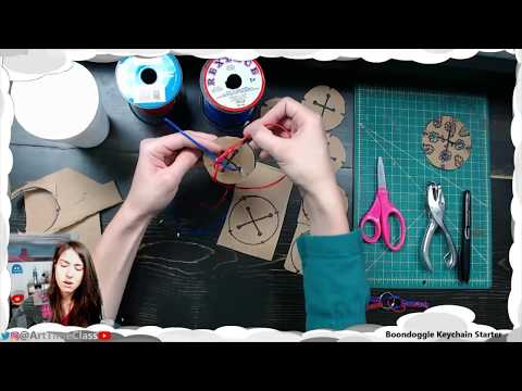 Beginner Boondoggle Keychain Tutorial - Starter