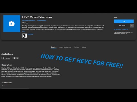 How to get HEVC Video Encoder for Free 2021