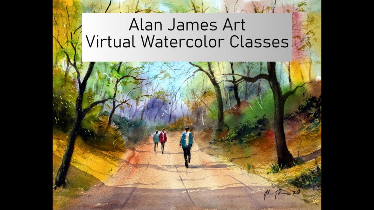 Alan James Art ZOOM CLASSES