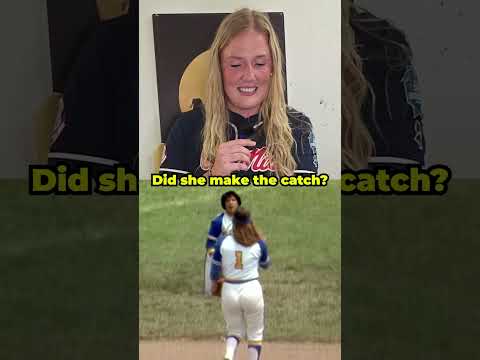 WCWS stars react to 1982 championship footage 🤯 #shorts
