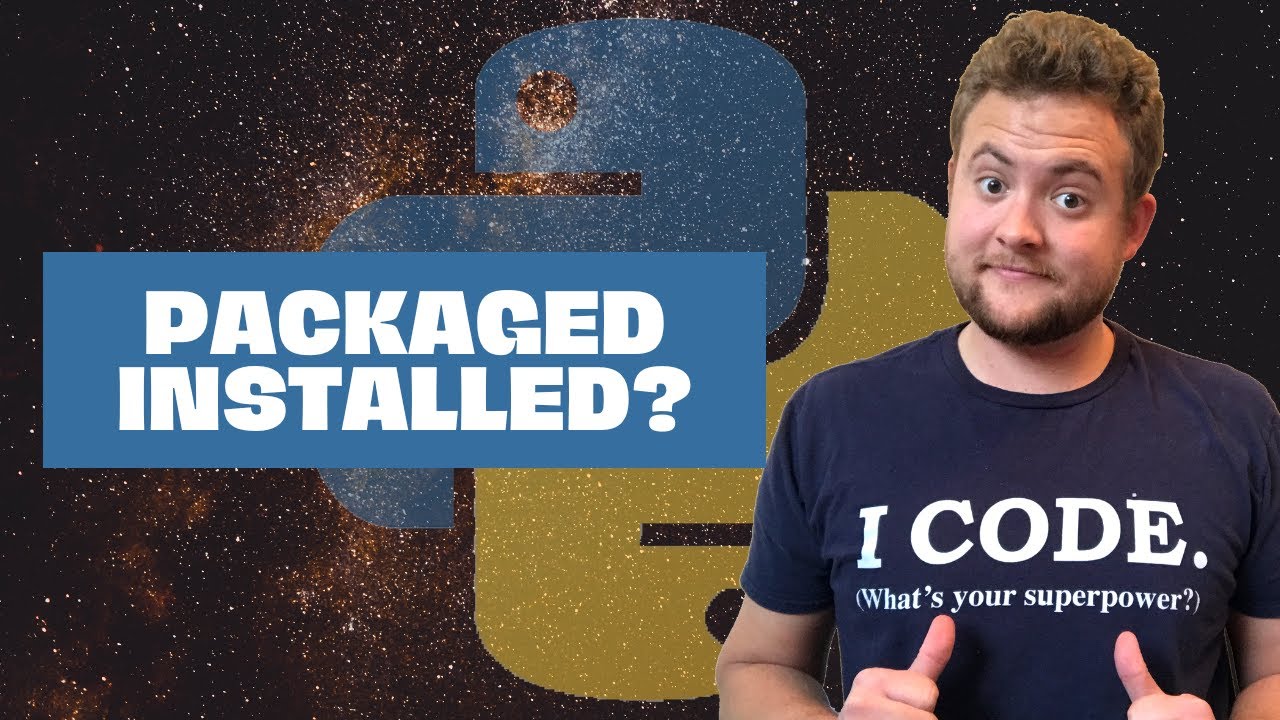 How To Check If A Package Is Installed In Python