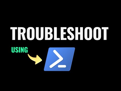 Troubleshoot Windows Common Issues Using Powershell