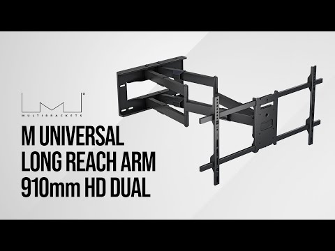 Installation: M Universal Long Reach Arm 910mm HD, Dual