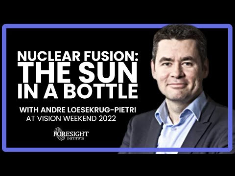 Andre Losekrug | The Sun in a Bottle: Promises & Pitfals of Nuclear Fusion @ Vision Weekend Fr 2022