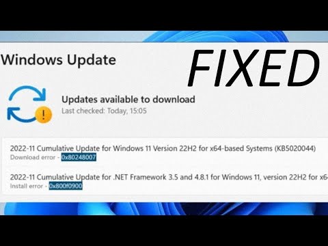 How to Fix Error Code 0x80248007 in Windows 11 [2024 Guide]
