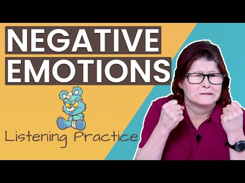 Adjectives for Negative Emotions | Listening Practice | Learn English with Dawn
