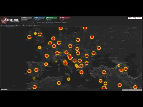 mapboxGL heatmap coloring