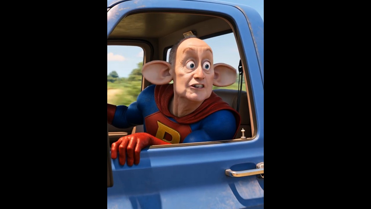 Worst Superhero Ever. 😂. #buzzbowles #dairylife #crash #superhero #viralshorts