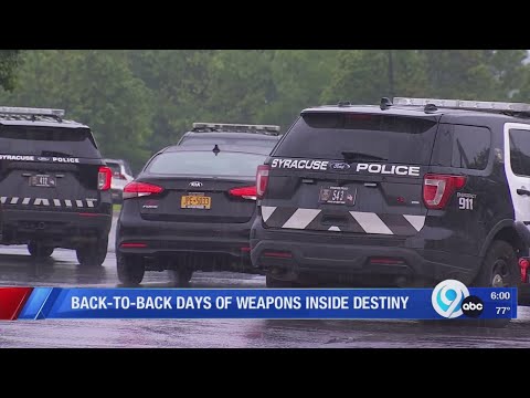 Back-to-back days of weapons inside Destiny USA