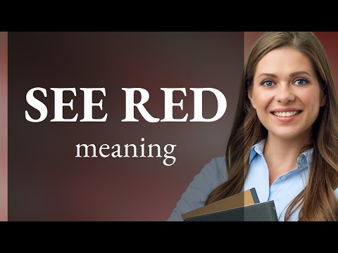 See red — SEE RED definition