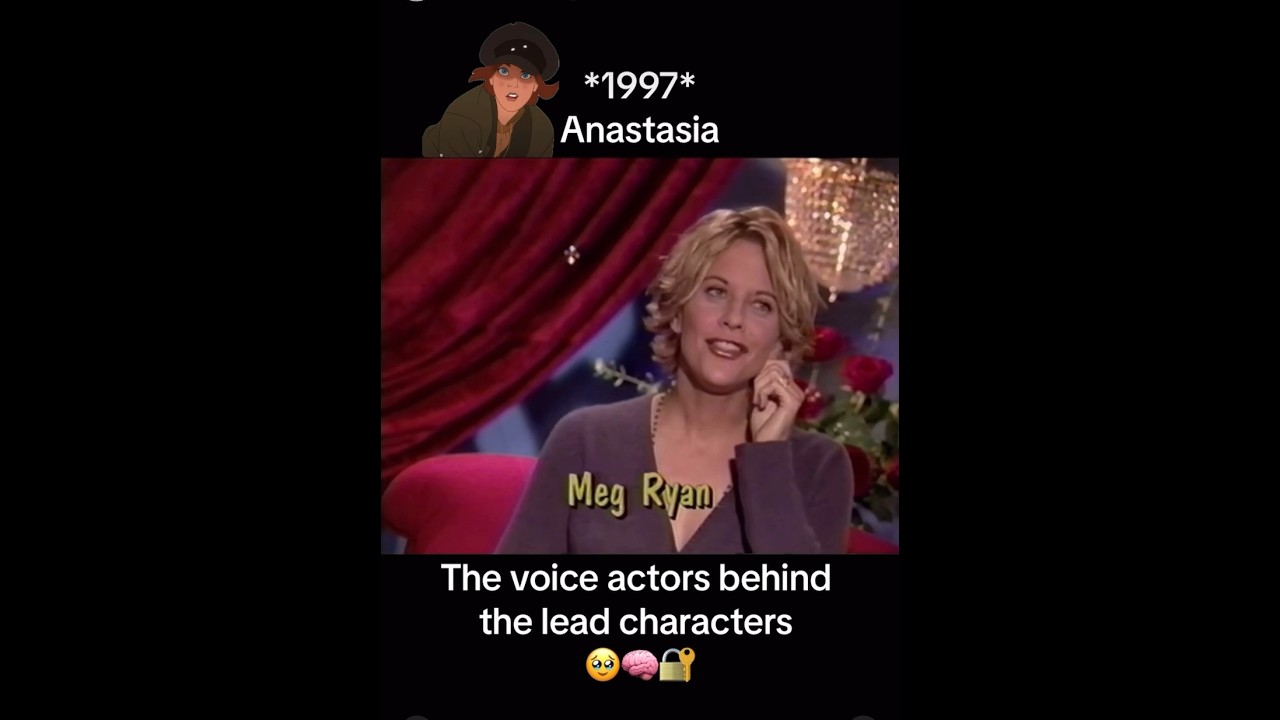 *1997* ANASTASIA• Voice actors.