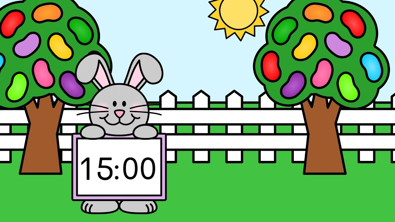 15 minute Easter Timer with 2 Minute Clean Up