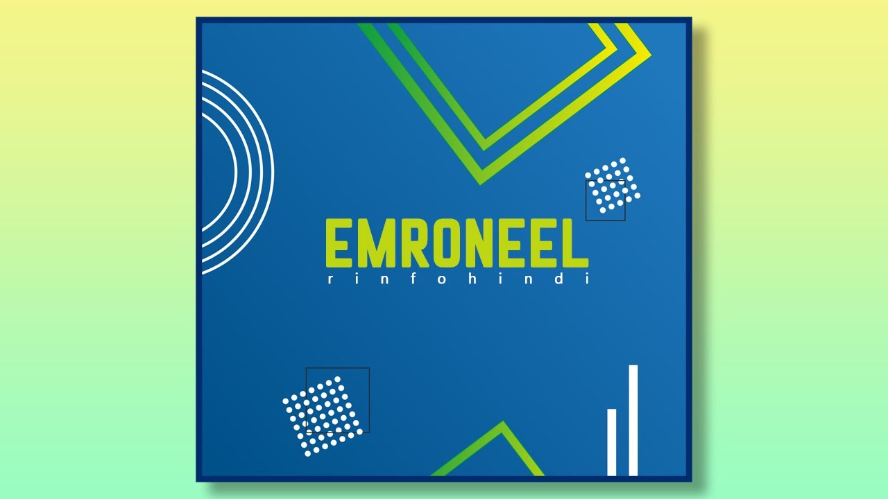 coreldraw tutorial: design elements | how to make design elements