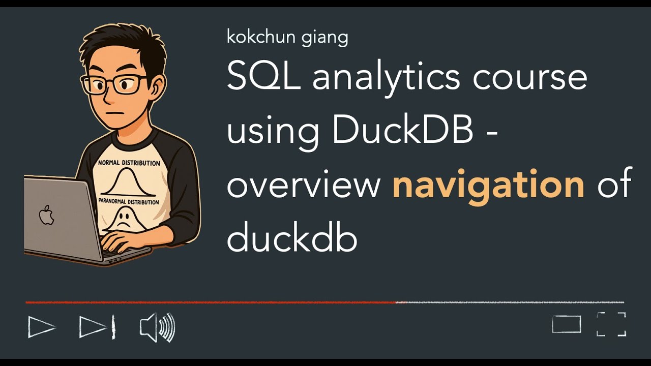 SQL analytics course with DuckDB   duckdb navigation