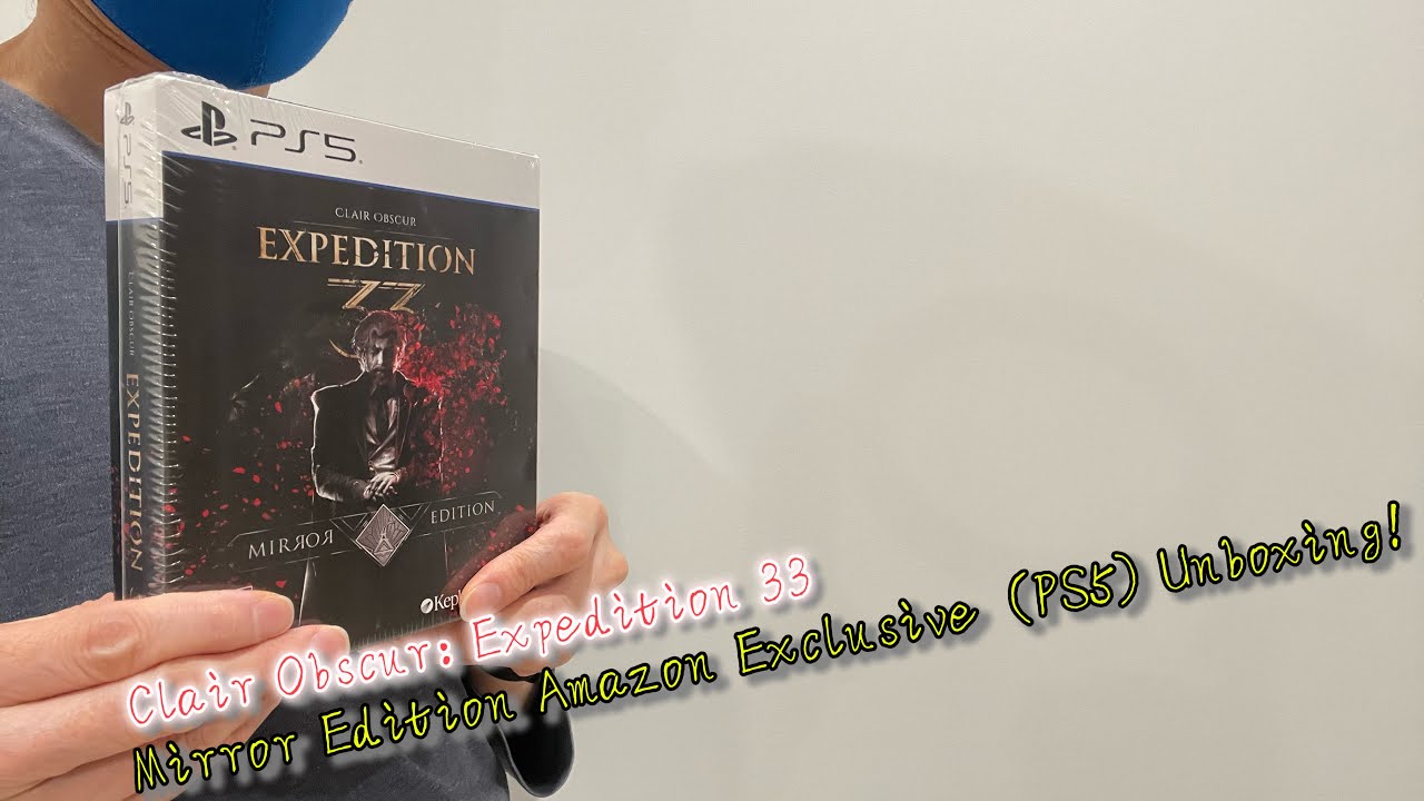 [UNBOXING] Clair Obscur: Expedition 33 - Mirror Edition (Amazon Exclusive) (PlayStation 5) (EN Sub)