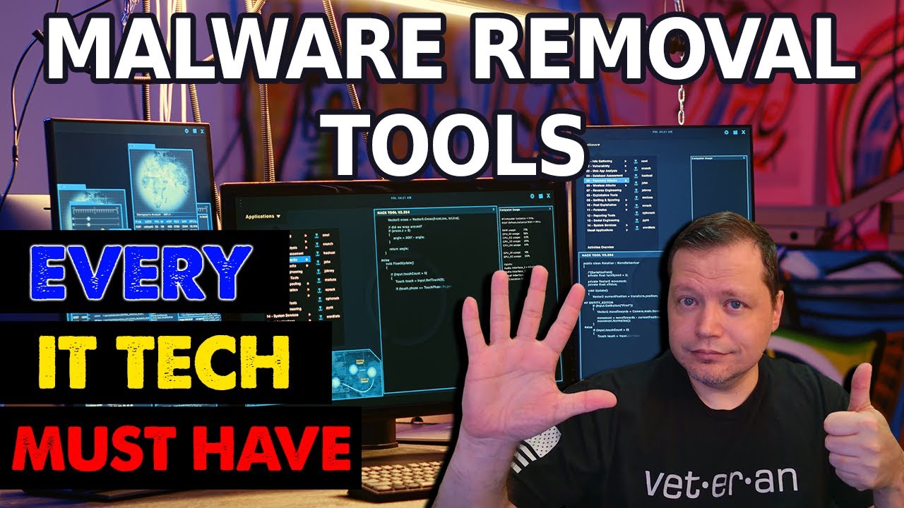 5 Malware Removal Tools EVERY IT Tech Needs | How to Remove Virus