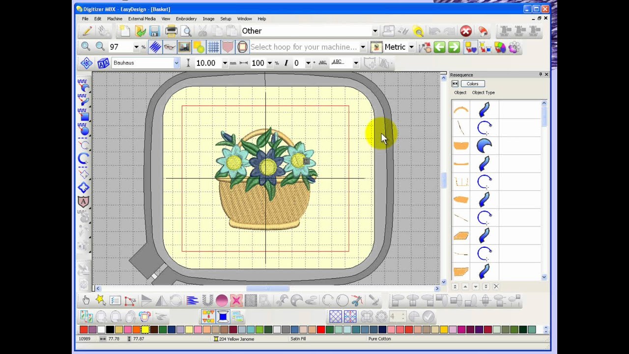 Digitizer MBX Tutorial - Window Menu