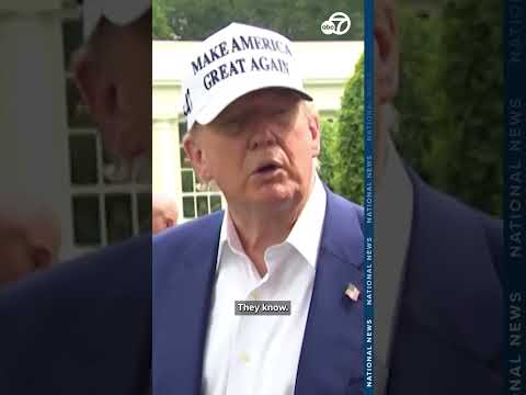 "The ultimate ultimatum," Trump says when asked if he's given Iran an ultimatum