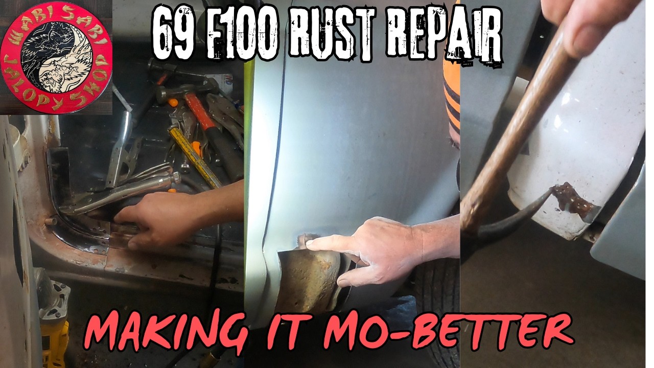 1969 F100 Rust Repair Rocker Fender and bed