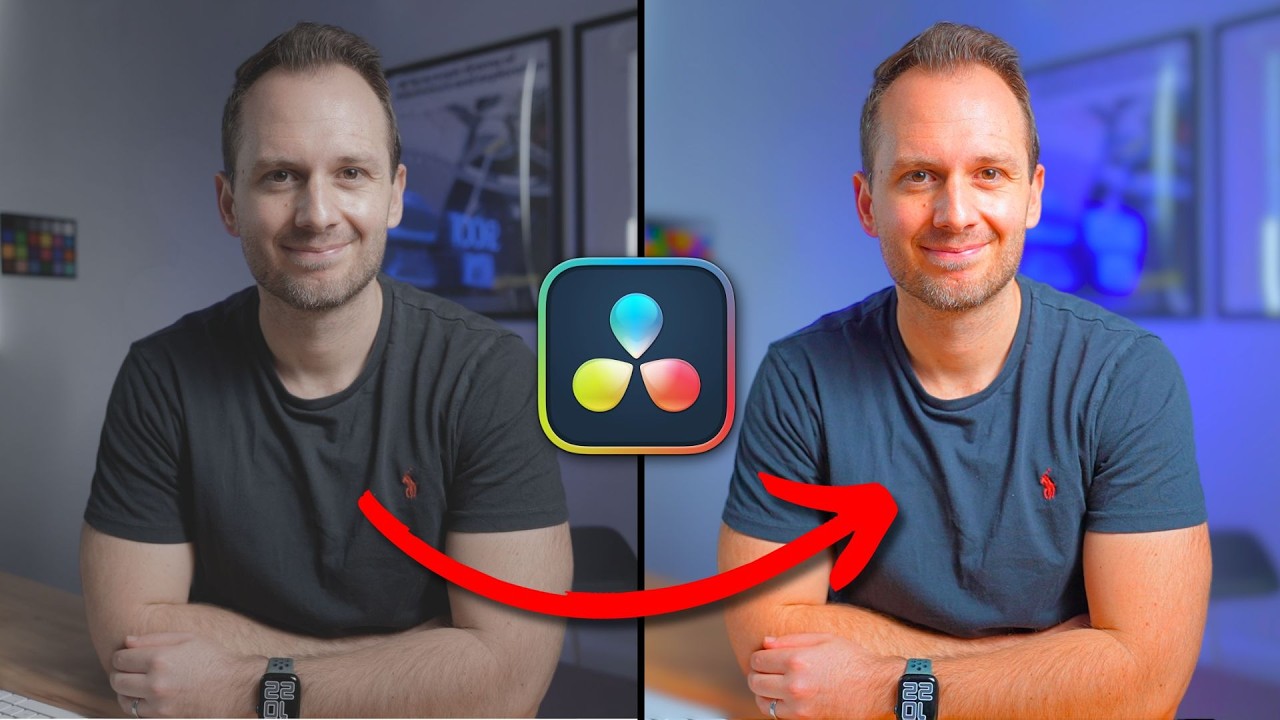 DaVinci Resolve Colour Grading Tutorial (Start to Finish for Beginners)