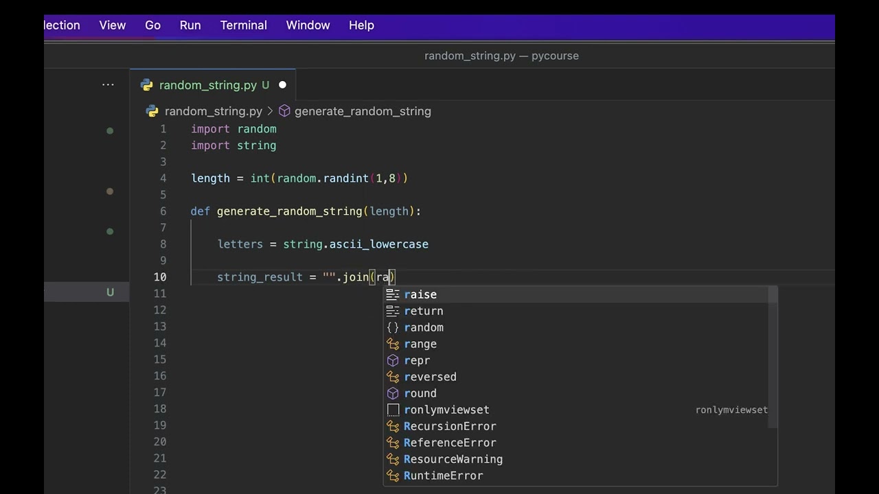 How to Create a Random String in Python