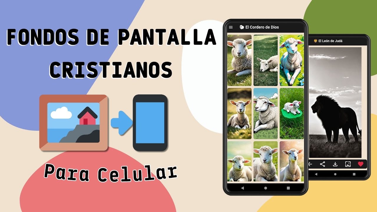 Fondos de Pantalla Cristianos para Celular - App para establecer fondos cristianos