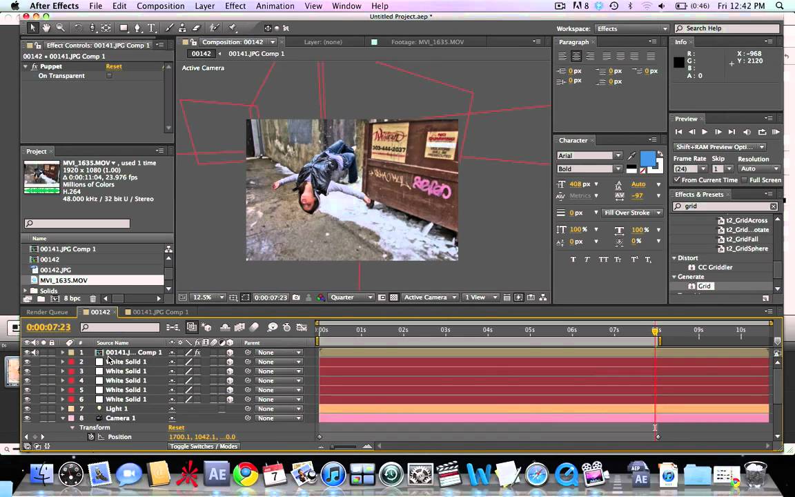 Camera Projection - After Effects Tutorial - Part 2