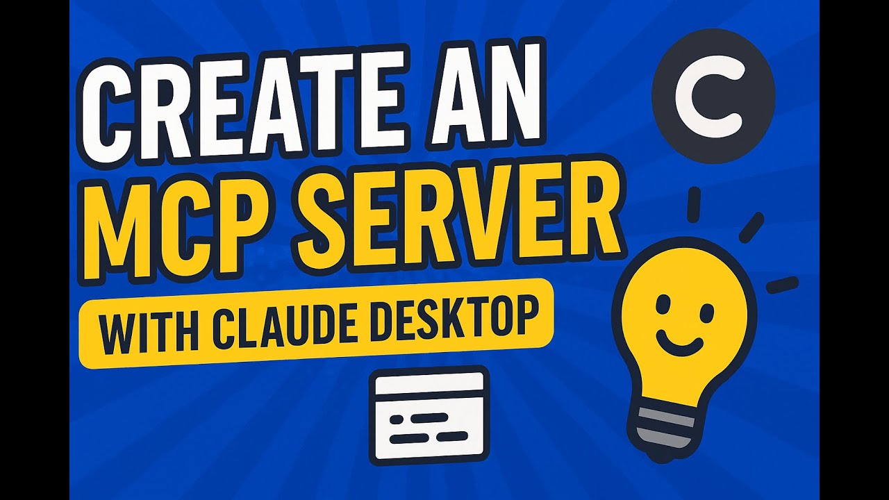 MCP Server Setup Made Easy — Python SDK + Claude Desktop Walkthrough