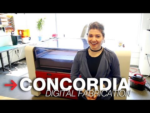 Digital Fabrication Lab - Concordia University | Trotec SP500