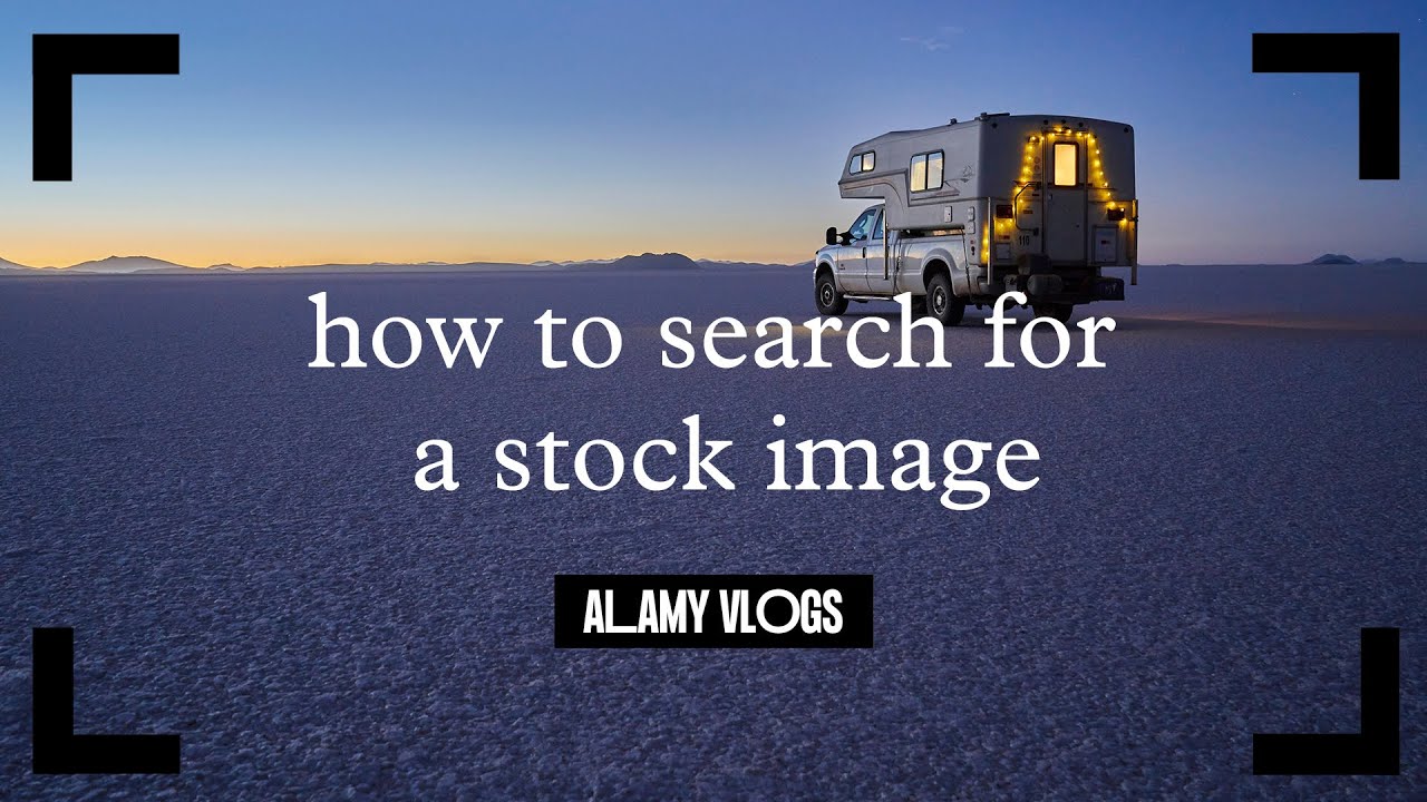 How to search for a stock image on Alamy - Alamy Vlogs