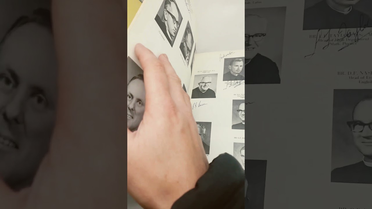 1969 Signed College Yearbook Found