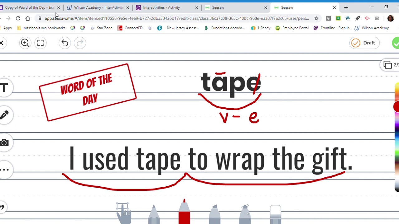 Fundations Level 1 Unit 11 Wk2Day4