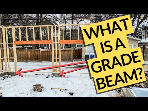 How to frame and pour a attached garage grade beam in 4 easy steps ...
