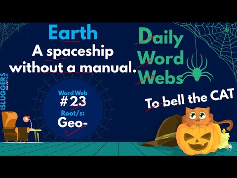 Daily Word Webs to Bell the CAT | Episode 23 | Roots : Geo-