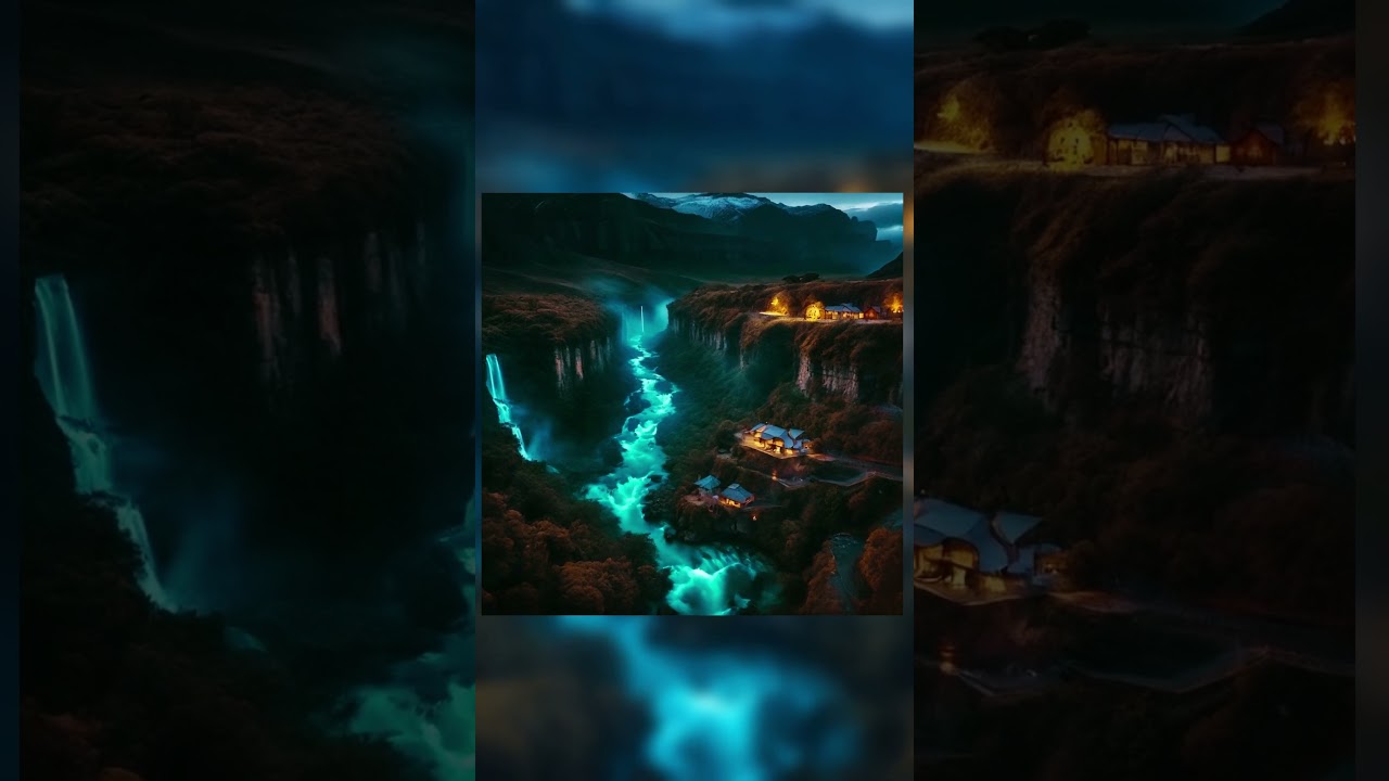 Welcome to the 'Blue Forest Cliffs' | Along the Stream | NFT Collection