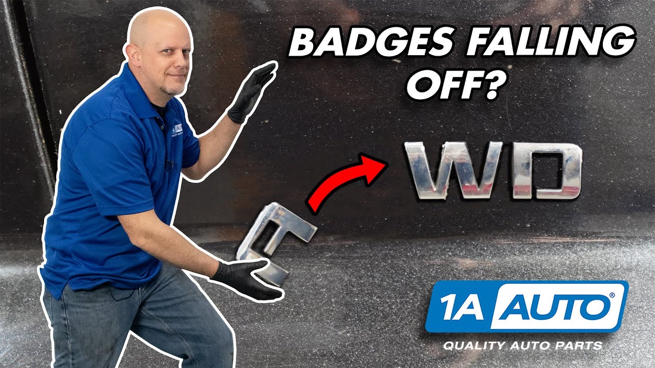 Badges Falling Off? How to Reattach Car and Truck Badges, Emblems, and Letters!