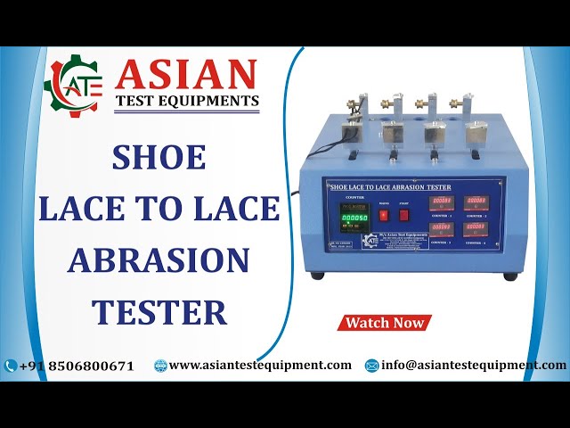 Footwear Testing Equipment - Steel Insert Plate Flex Tester ...